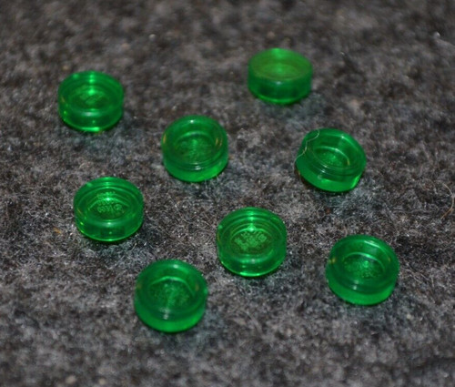 (8) 1x1 Green Translucent Smooth Round Tile Bricks - NEW Lego Parts | eBay