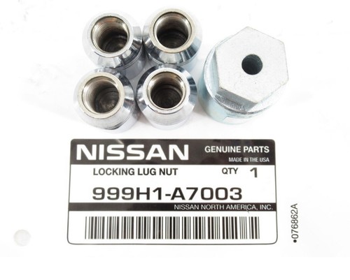 New Nissan Locking Lug Nut 999H1-A7003 | eBay