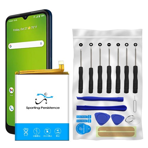 High Grade 3600mAh Battery + Screwdriver Tools Set For Cricket Splendor ...