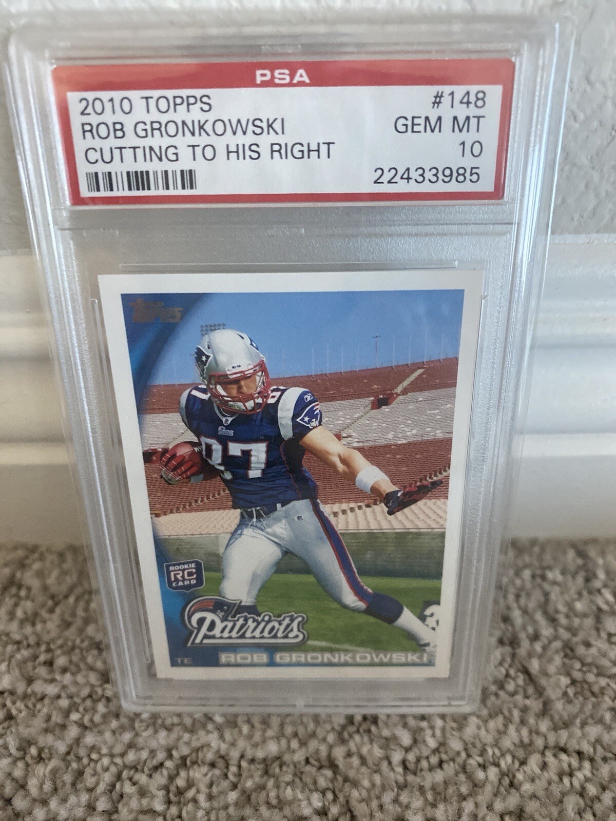 Rob Gronkowski 2010 Topps Base Price Guide - Sports Card Investor