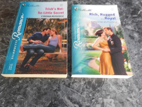 Silhouette Romance Cynthia Rutledge lot of 2 Contemporary Romance ...