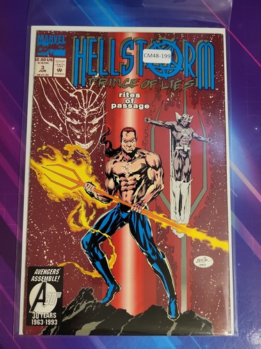 HELLSTORM: PRINCE OF LIES #3 HIGH GRADE MARVEL COMIC BOOK CM48-199 | eBay