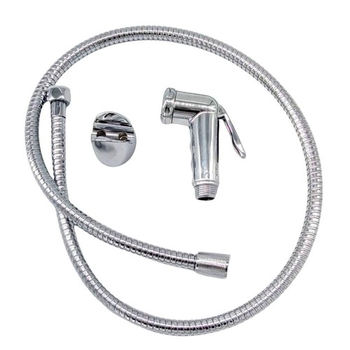 stainless steel Bidet Shattaf Muslim Shower Diaper sprayer T-adapter ...