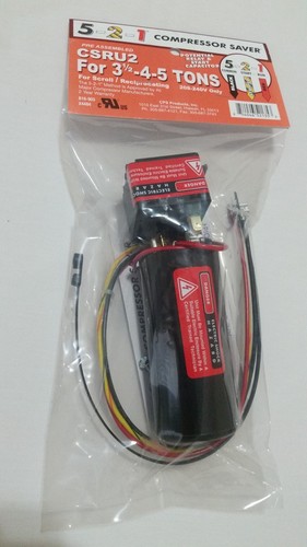 5-2-1 Compressor Saver CSRU2 Hard Start Capacitor For 3.5-4-5 Tons | eBay