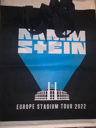 RAMMSTEIN - EUROPE STADIUM TOUR 2022 - LIMITED TOTE BAG TILL LINDEMANN ...