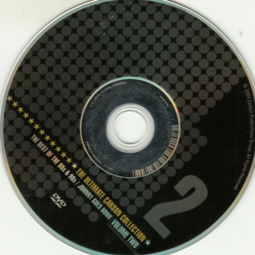 THE ULTIMATE CARSON COLLECTION DISC 2 REPLACEMENT DVD DISC ONLY #D516 ...