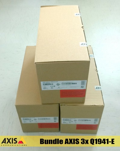 € 5250+IVA AXIS BUNDLE 3X 0788-001 Q1941-E Thermal 35mm 30fps IP67 NEW SEALED | eBay