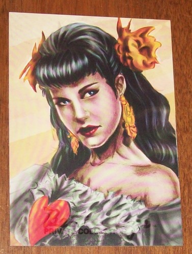 2012 Bettie Page Private Collection Art Card-67 | eBay