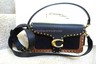 Coach Shay Black Leather/Brass 93811 Shoulder Bag NEW AUTHENTIC | eBay