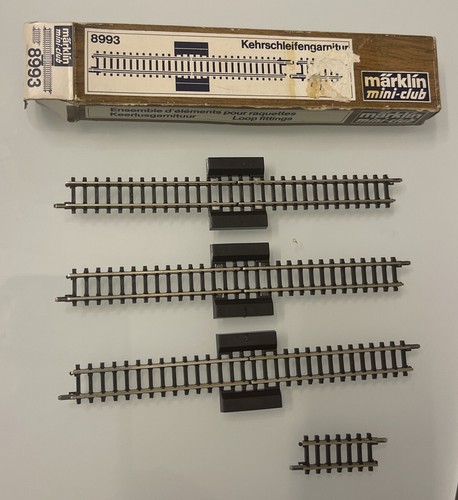 Marklin Mini Club Z 8993 Track Reverse Loop Set (4) NEW Fast Shipping ...
