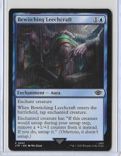 MTG Bewitching Leechcraft Lord of the Rings (LTR) Common Magic #0041 Unplayed | eBay