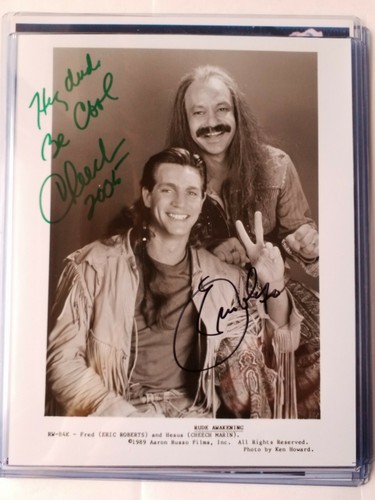 CHEECH MARIN & ERIC ROBERTS Signed AUTOGRAPH 8 x 10 Photo | eBay