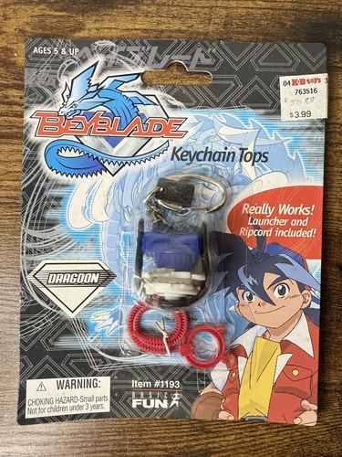 Beyblade Keychain Tops 1193 DRIGER Basic Fun FACTORY SEALED | eBay