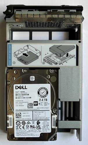 8YWH3 DELL SEAGATE ST2400MM0149 2.4TB 10K SAS 2.5" 12Gb/s HDD SED ...