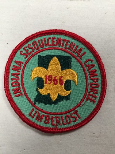 1966 Anthony Wayne Area Council Limberlost Dist Camporee Activity Patch ...