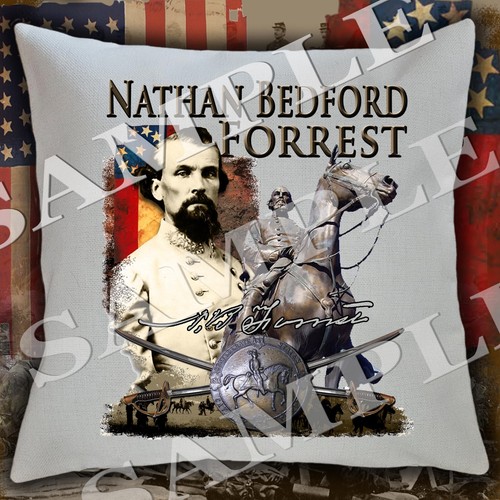 Nathan Bedford Forrest Signature Series Civil War themed pillow sham ...