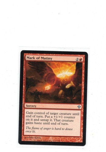 Mark of Mutiny [Zendikar] Magic MTG | eBay