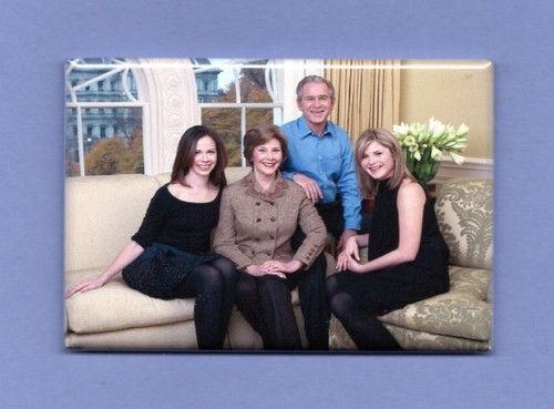 LAURA BUSH *2X3 FRIDGE MAGNET* OFFICIAL PHOTO FIRST LADY GEORGE W TEXAS ...