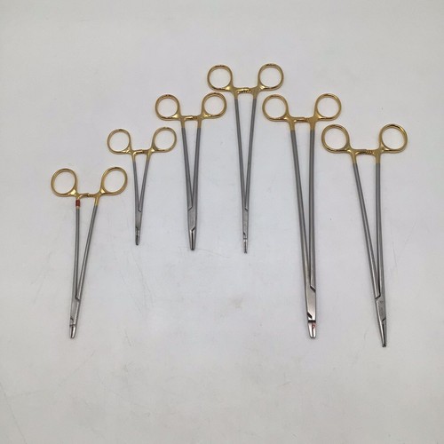 Aesculap BM036R TC DeBakey Needle Holder, Delicate Serrated, 230mm, Lot ...