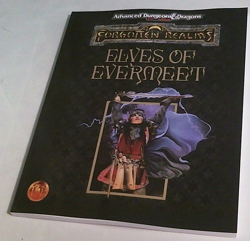 Elves of Evermeet reprint NEW WOTC AD&D accessory TSR 9430 FOR5 ...