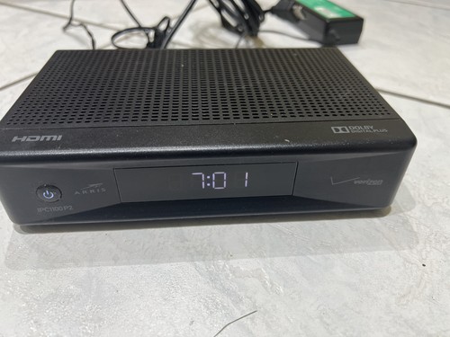 Arris Verizon IPC1100_P2 HDMI Set Top Box W/AC ADAPTER and HDMI Cable ...