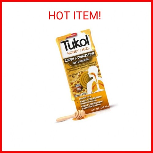 TUKOL Adult X-Pecto Miel Honey Cold Syrup, 4 Ounce | eBay