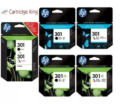 HP 301 Printer Ink Cartridges for sale | eBay