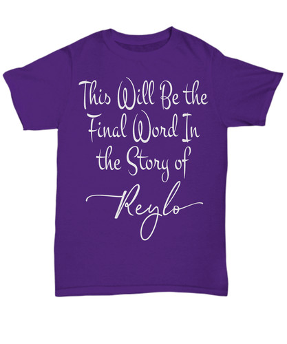 Reylo T-Shirt Bendemption Kylo Rey Reverse Anidala Skywalker Saga ...