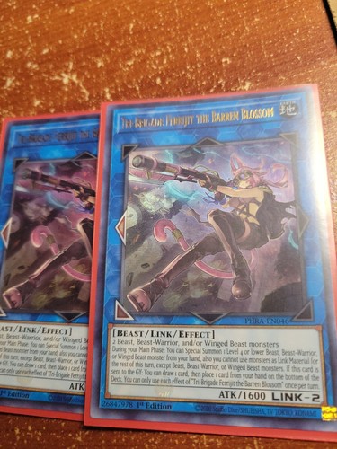 TRI-BRIGADE FERRIJIT THE BARREN BLOSSOM *** ULTRA RARE PHRA-EN046 NM ...