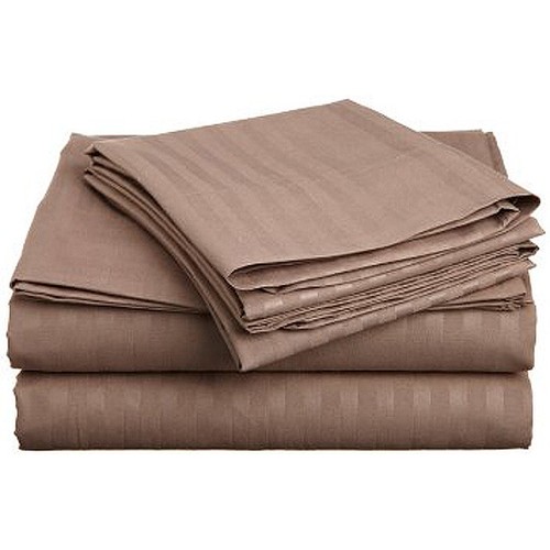 PCT Fine Linens 1000 Thread Count Egyptian Cotton Sheets Dobby Stripe ...