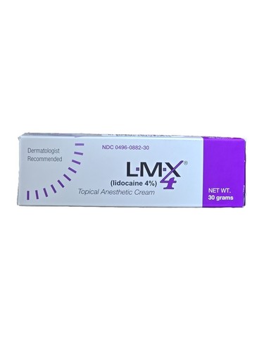 Same LMX 4 Topical Anesthetic Cream Relieves Minor Pains 30gram for ...