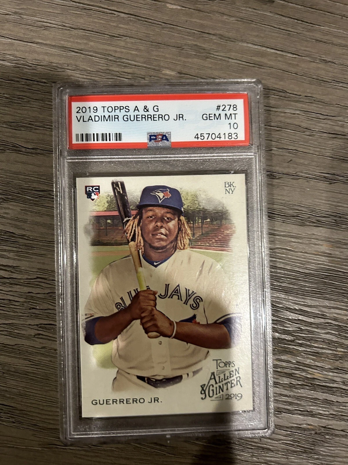 Vladimir Guerrero Jr. 2019 Topps Allen & Ginter #278 Base Price Guide ...
