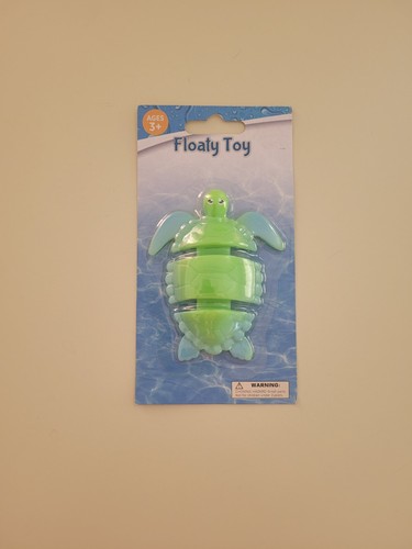 Turtle Floaty Toy 3 + Year Old Green Pool Bath Beach water gift sea ocean | eBay