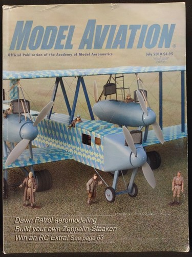 Model Aviation Aircraft Academy of Model Aeronautics AMA Magazine July ...