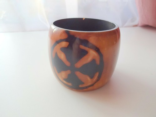 Vtg Stunning Monies Gerda Lynggaard Cotic Cross Horn Massive Bangle ...