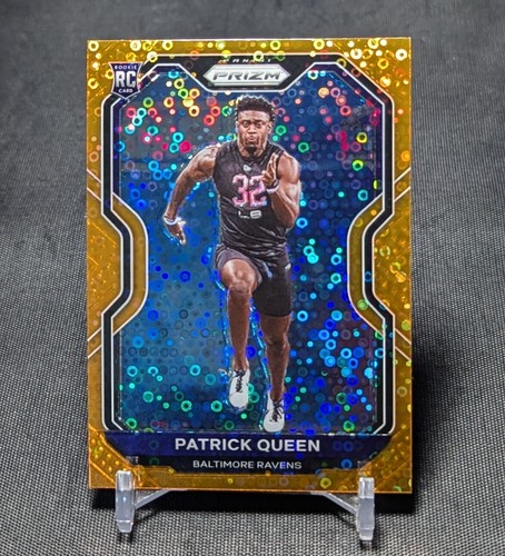 Patrick Queen Orange Disco Holo Rookie RC 2020 Prizm Card #381 ...