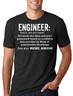 Engineer T-shirt Funny Engineering Tee Shirt Gift For Engineer Never ...