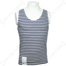 Russian Sailor Telnyashka Navy Top Striped Sleeveless Vest Singlet T ...