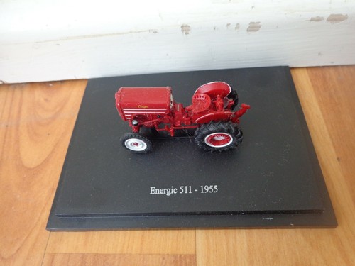 HACHETTE UNIVERSAL HOBBIES 1/43 CLASSIC ENERGIC 511 - 1955 TRACTOR USED ...