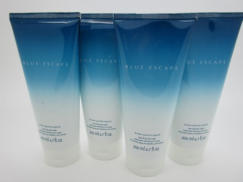 Avon BLUE ESCAPE FOR HIM Hair and Body Wash - Lot of 4 | eBay
