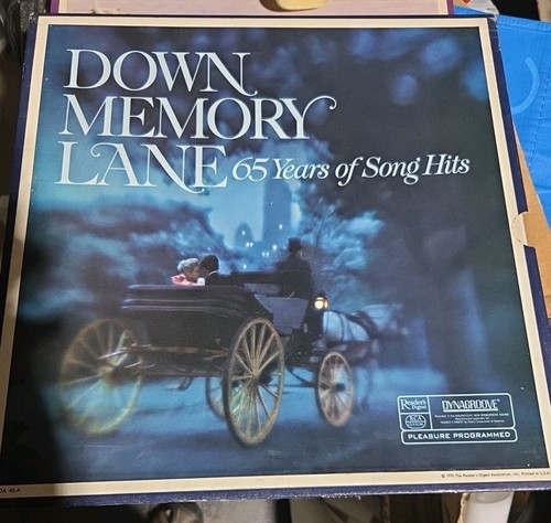 Down Memory Lane (65 Years Of Song Hits) 10 LP Box Set Reader's Digest ...