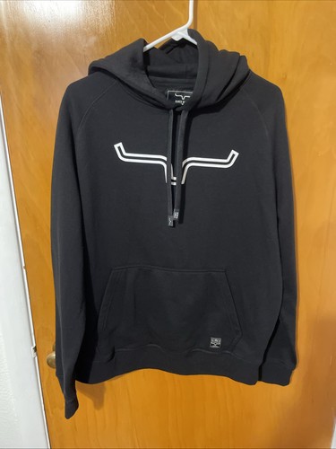 Kimes Ranch Hoodie Mens Small Black Pullover Sweatshirt Logo NWOT | eBay
