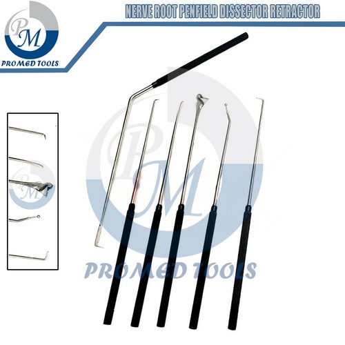 Nerve Root Penfield Dissector Retractor Orthopedic Instrument Set Of 6 ...
