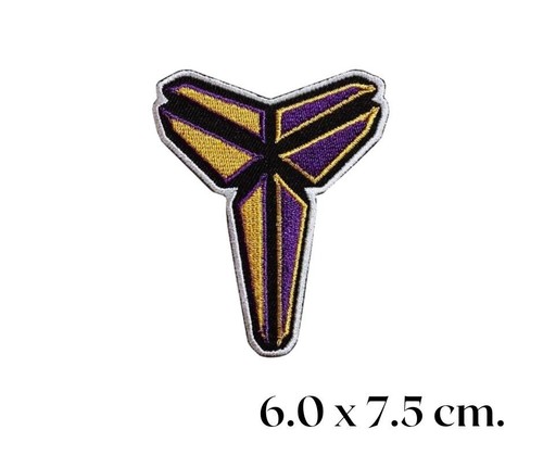 Kobe Bryant Basketball 6.0x7.5cm Patches Logos Iron, sew on fabrics | eBay