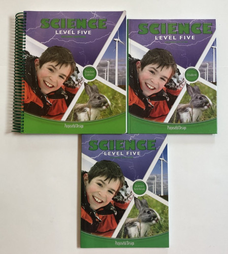 ACSI Purposeful Design 5th Grade Choice Science Level 5 Student Teacher ...