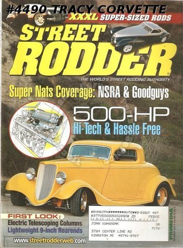 December 2004 Street Rodder Travis Hollywood Kenney Hot Rod Roadster ...