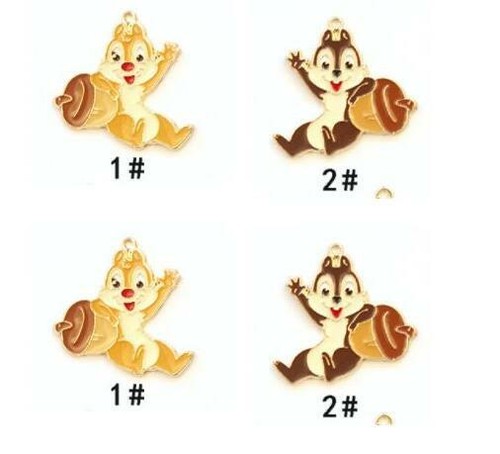 50pcs chipmunk Metal Charm Pendant DIY Necklace Jewelry Making | eBay