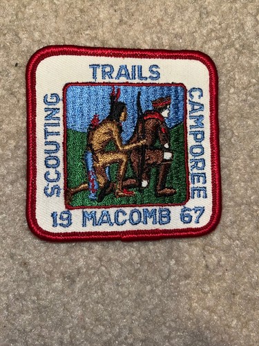 Boy Scout 1967 Trails Camp Macomb District Clinton Valley Council ...