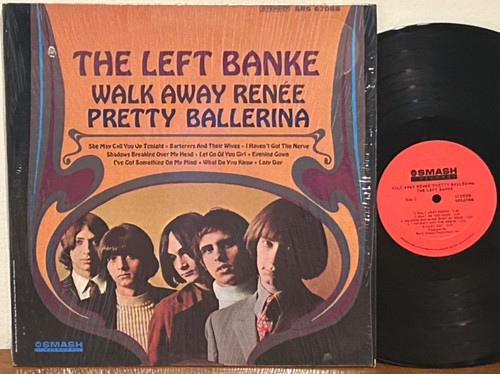 THE LEFT BANKE Walk Away Renee 1966 SMASH Prog Psych VG+/EX SHRINK Play ...