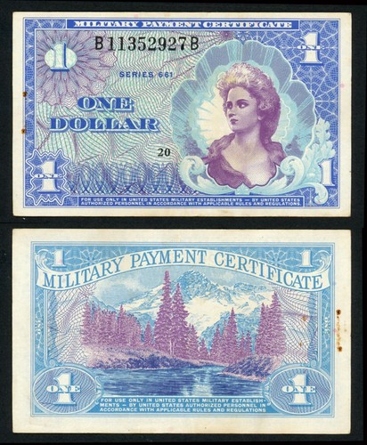 MPC used in VIETNAM 1 Dollar Series 661 B11352927B (2025-MPC91) | eBay